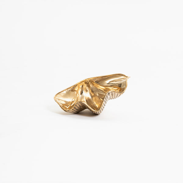 Brass Clam Shell - Small - Kim Soo Wholesale